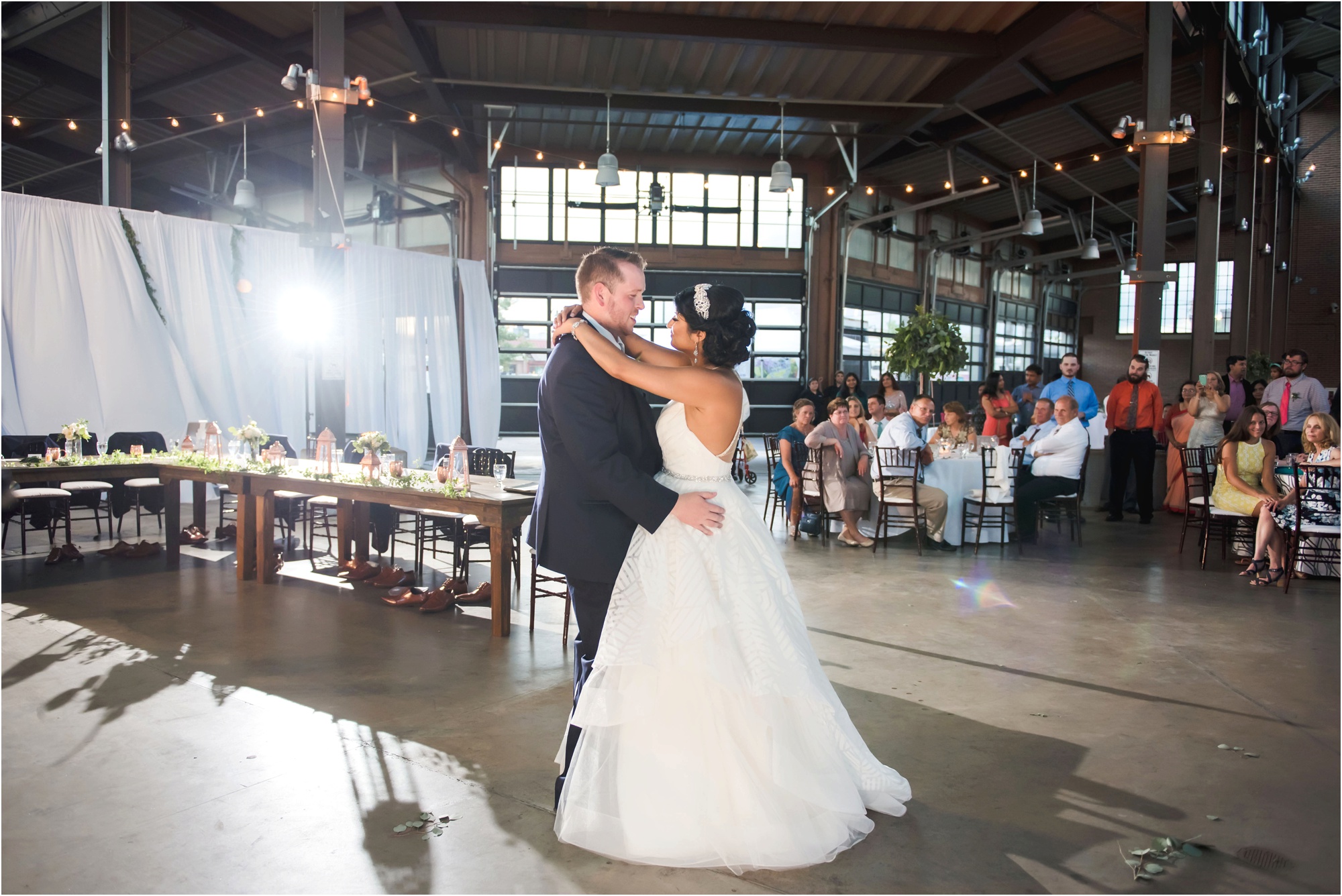 A Glam Eastern Market wedding