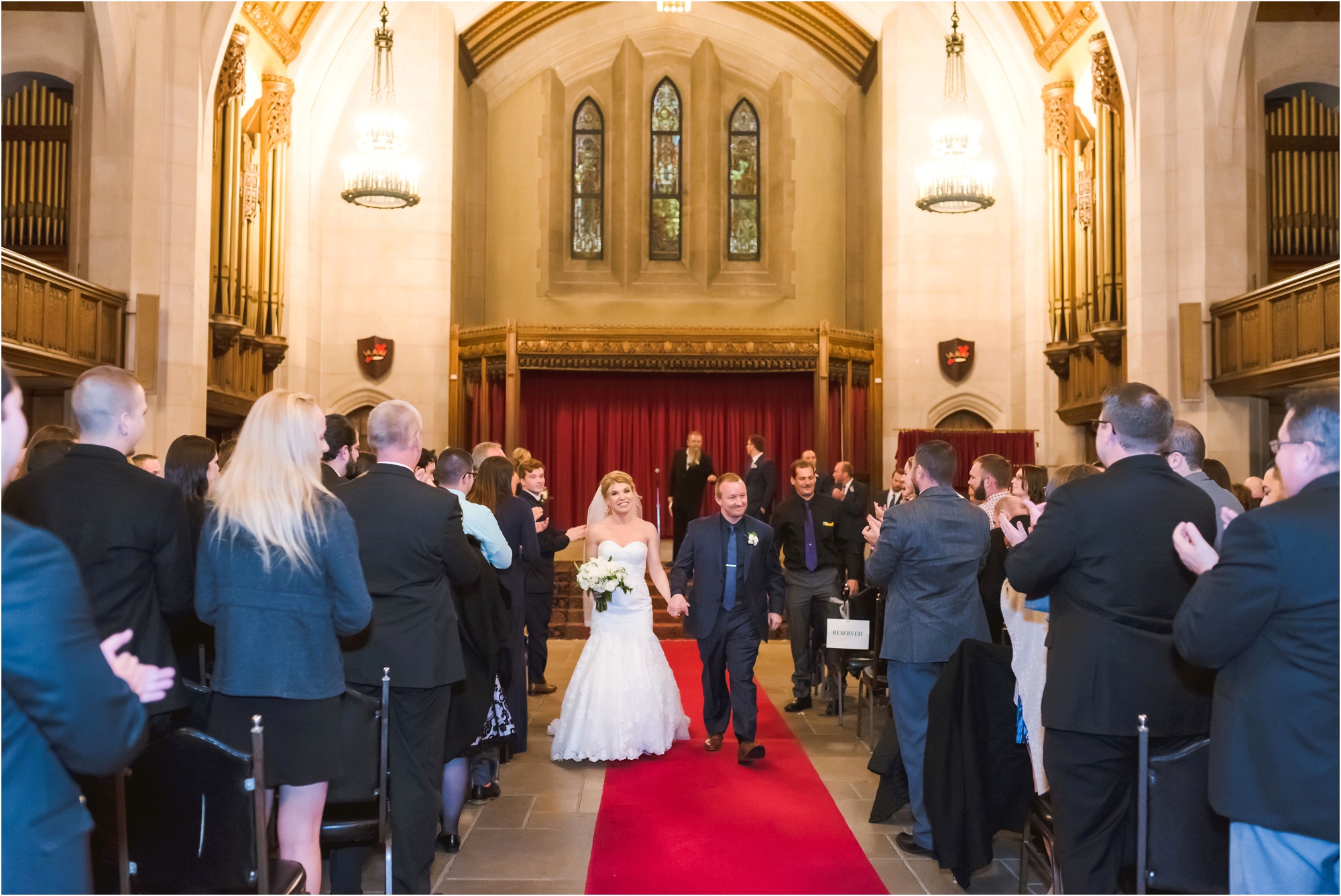 Ashley + Jim are Married | a winter Detroit Masonic Temple wedding ...